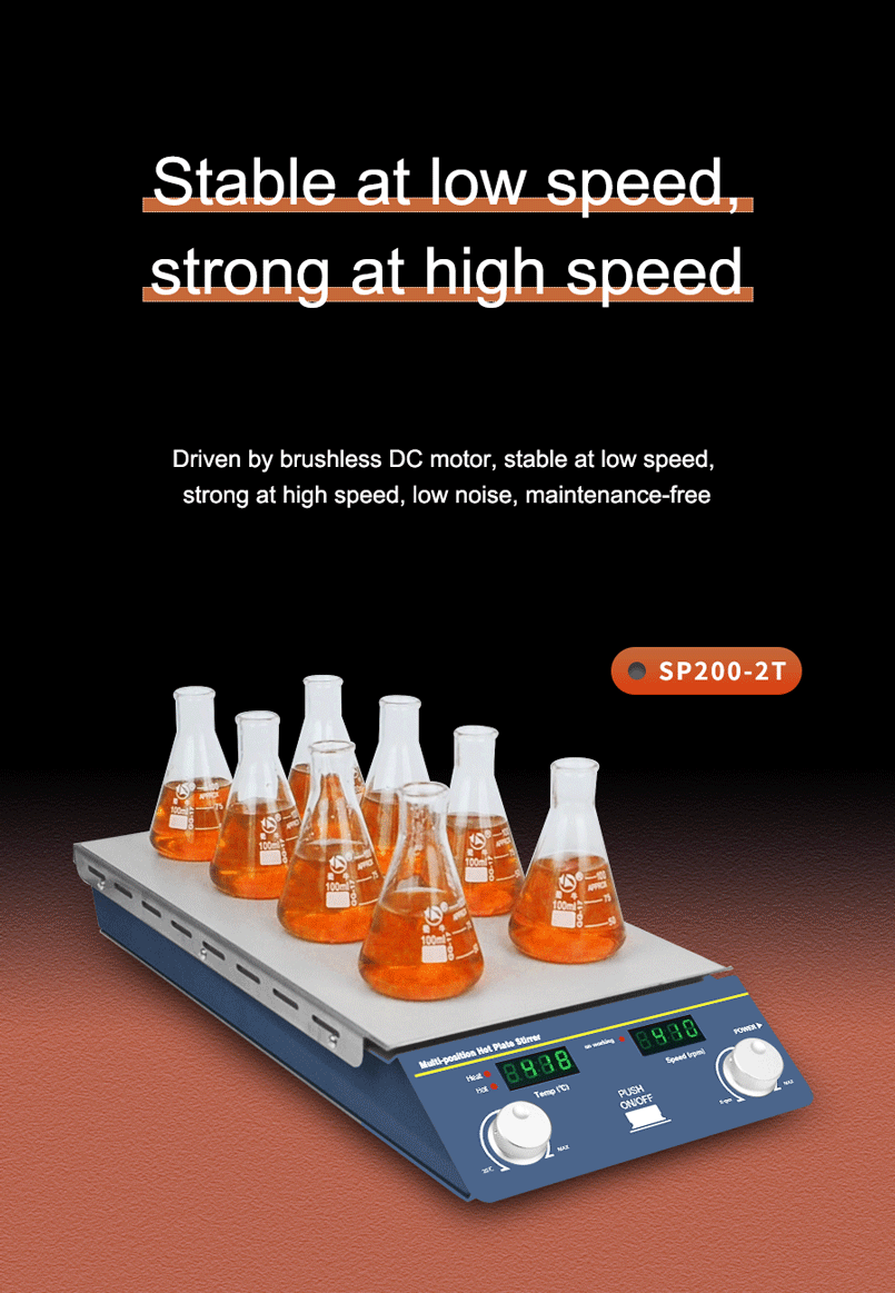 SP-300 Multi-Positon Magnetic Stirrer
